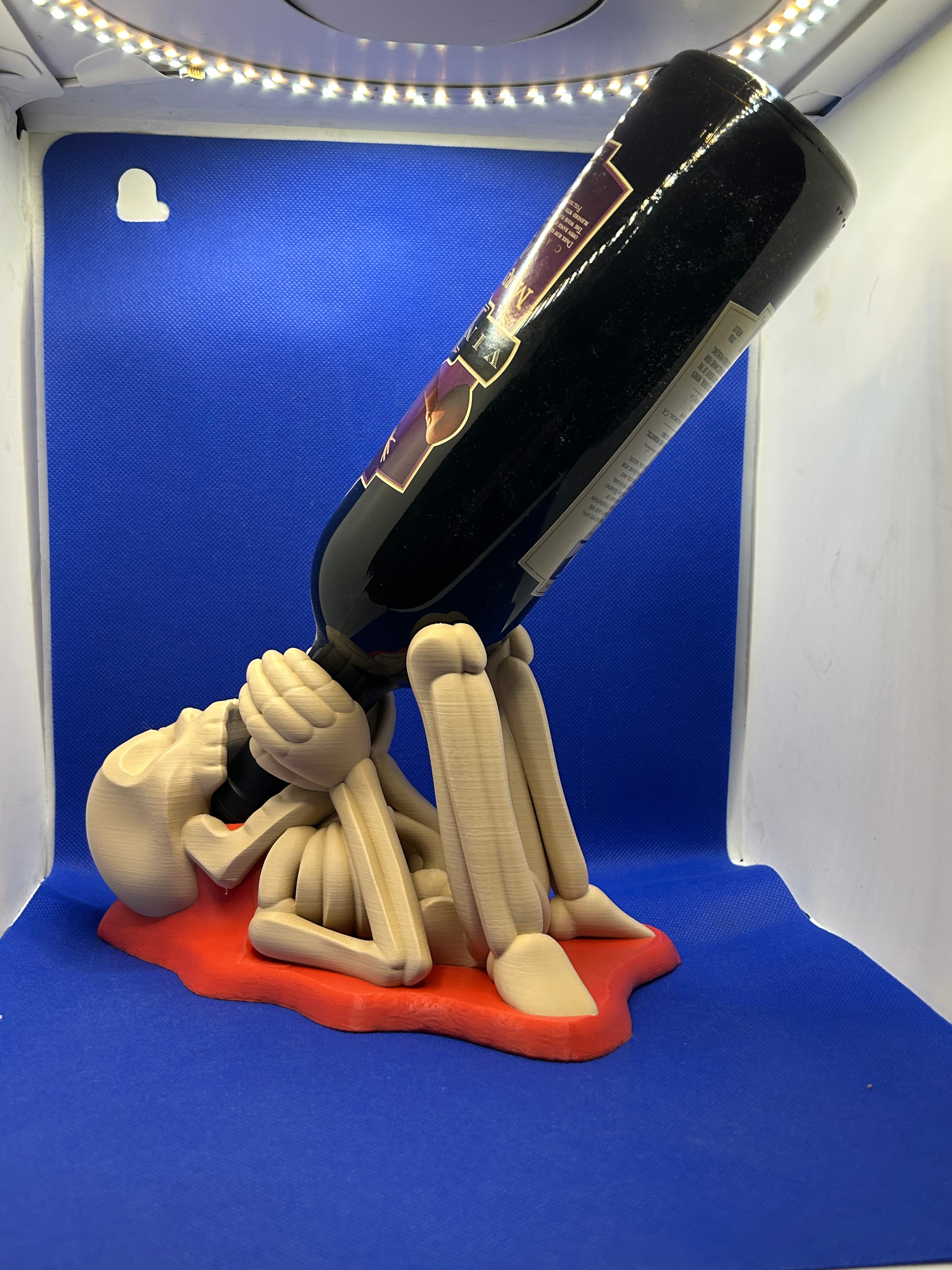 All Spine no Whine Wine Holder – Somthin' Different Designs
